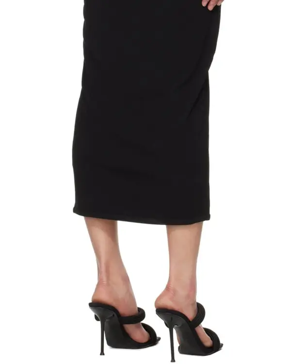 Alexander Wang Sleeveless Round Neck Bodycon Midi Dress