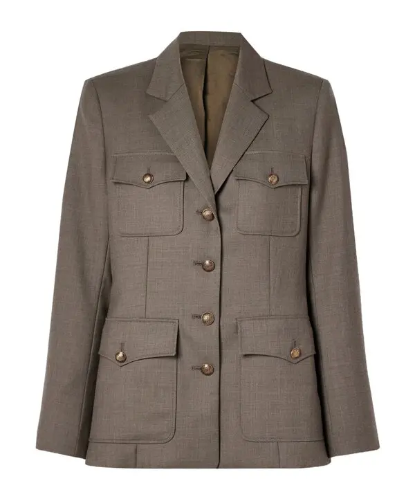 NILI LOTAN Nelson Jacket - Green