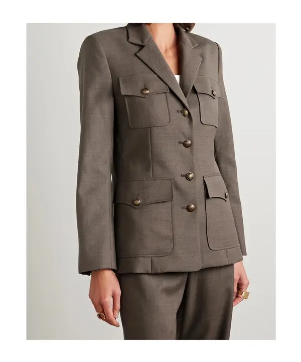 NILI LOTAN Nelson Jacket - Green