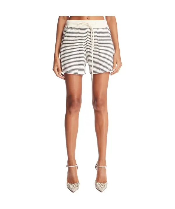 R13 Striped Lounge Shorts