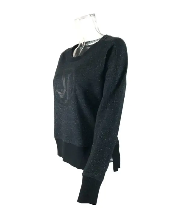 Emporio Armani Round Neck Long Sleeve Sweater