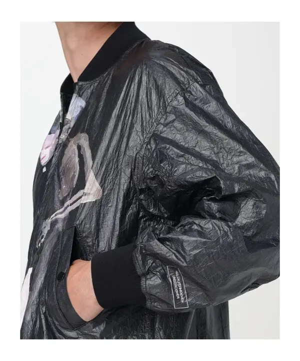 Undercover Long-sleeved Casual Jacket With Printed Front