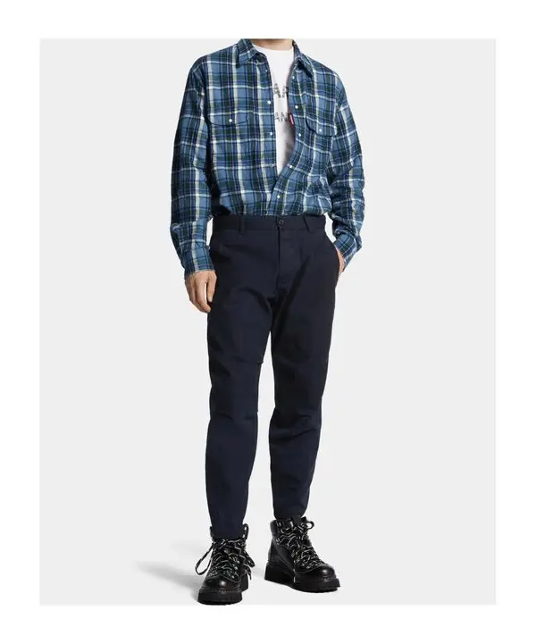 Dsquared2 Cotton Chinos - Black