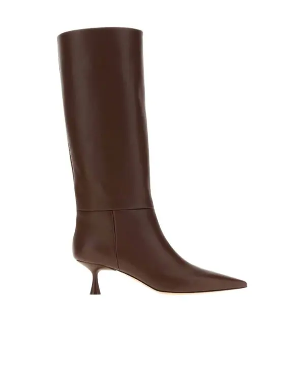 GIANVITO ROSSI Pointed Toe Low Heel Boots