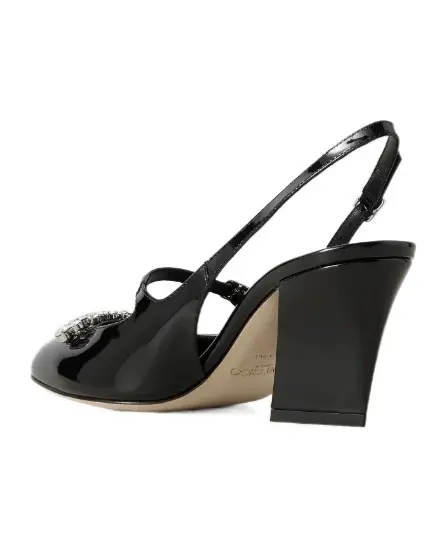 JIMMY CHOO Patent Leather Slingback Heels