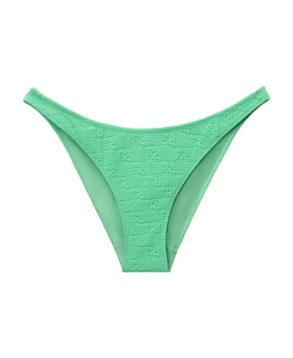 Alexander Wang High-waisted Bikini Bottom - Green