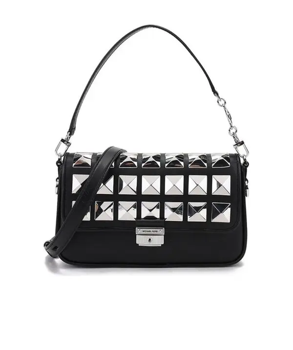 Michael Kors Stud-detail Leather Shoulder Bag