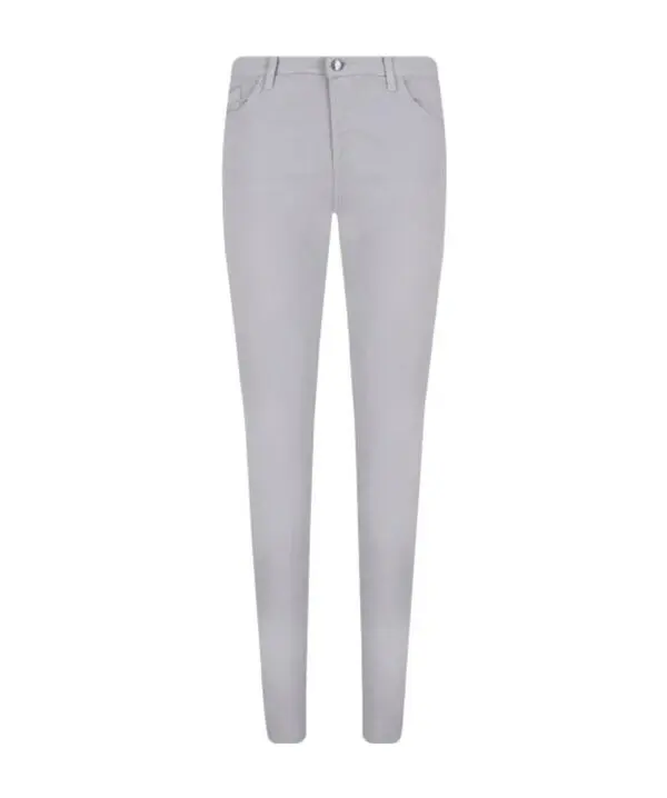 Emporio Armani Logo Detail Jeans - Gray