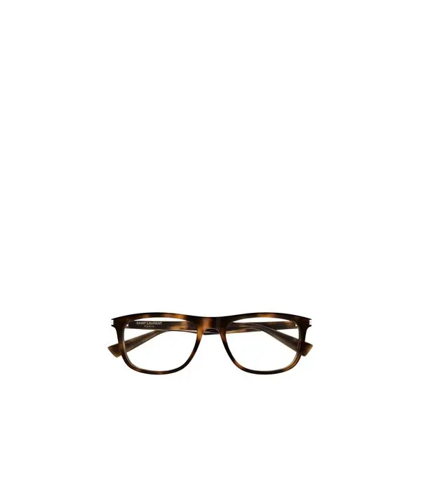 Saint Laurent Square Frame Eyeglasses - Black