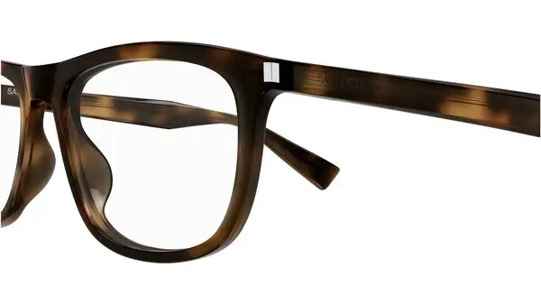 Saint Laurent Square Frame Eyeglasses - Black