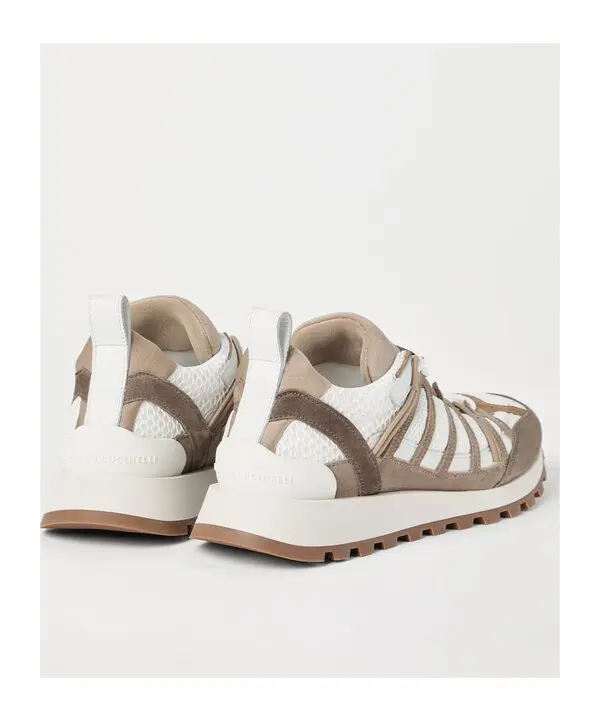 Brunello Cucinelli Shiny Loop Detailed Runners
