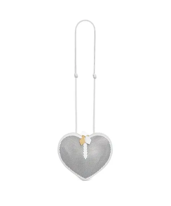 Alaïa Heart Shoulder Bag - Light White
