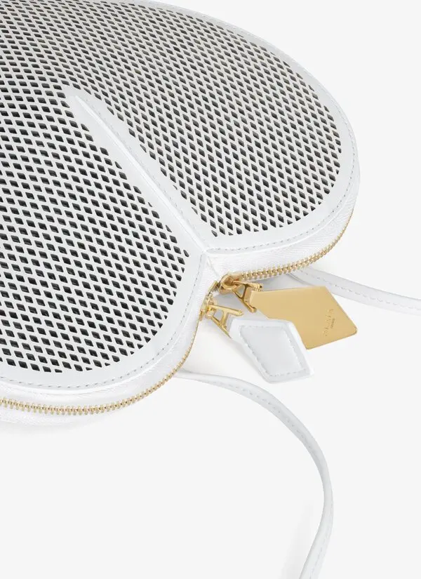 Alaïa Heart Shoulder Bag - Light White