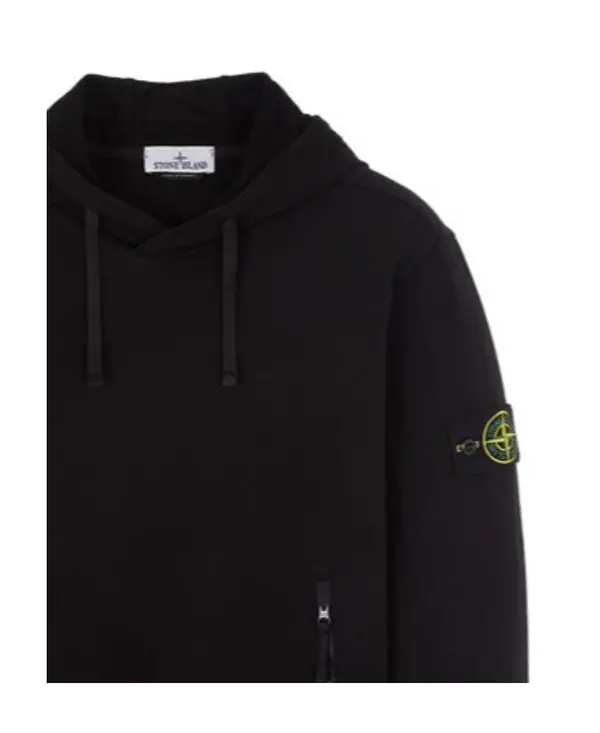 Stone Island Zip-detailed Drawstring Hoodie