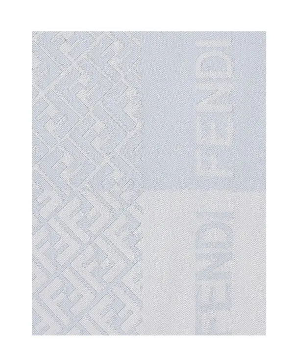 Fendi Rectangular Logo Scarf