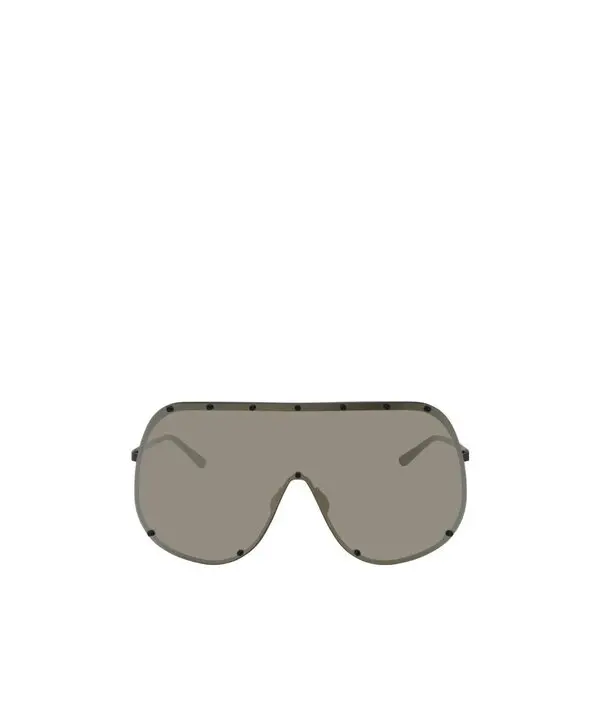 Rick Owens Shield Frame Sunglasses - Nude