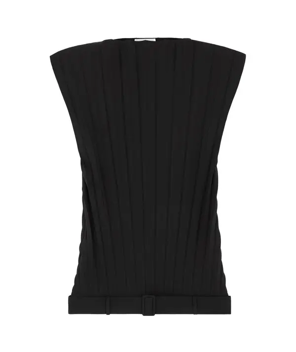 MAISON MARGIELA Pleated Mini Dress