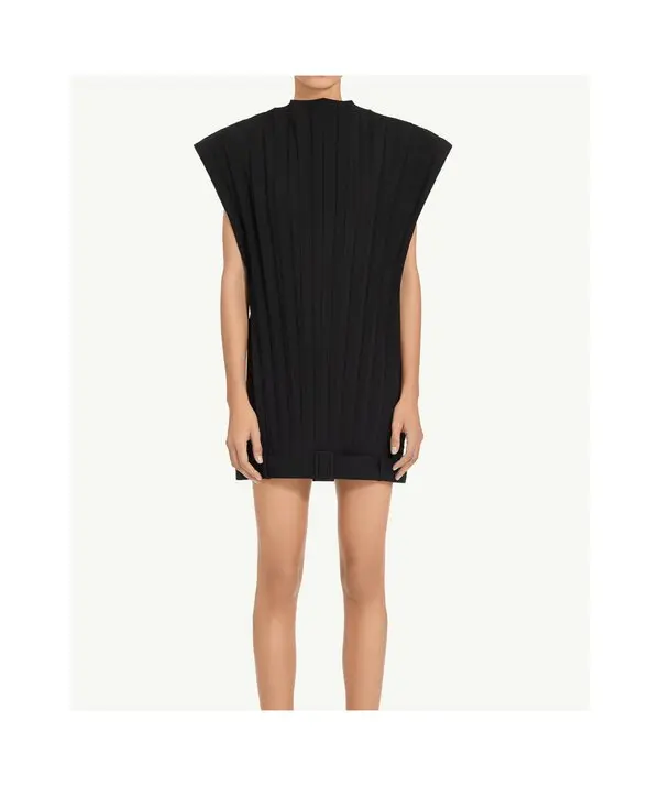 MAISON MARGIELA Pleated Mini Dress