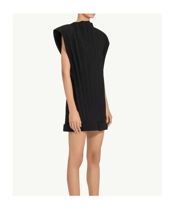 MAISON MARGIELA Pleated Mini Dress
