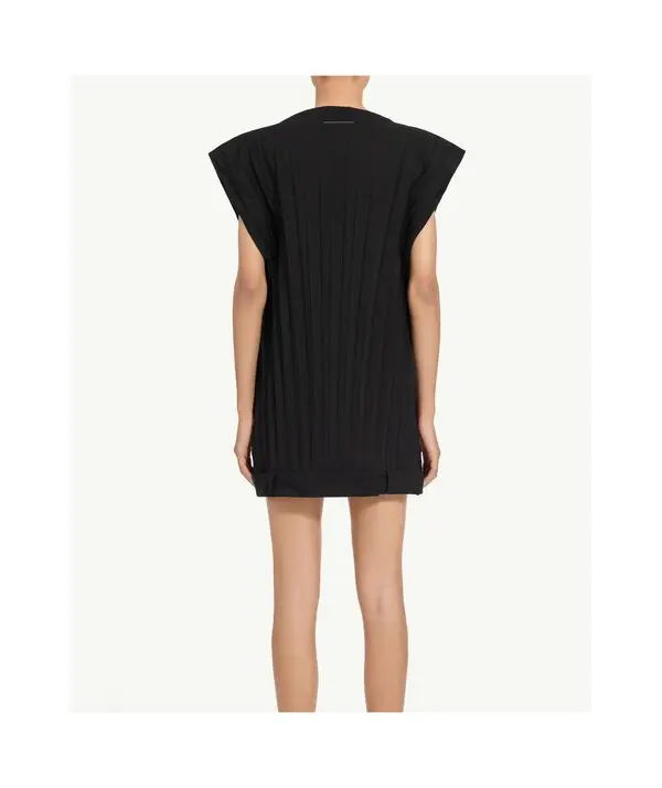 MAISON MARGIELA Pleated Mini Dress