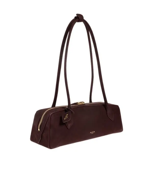 Alaïa Le Teckel Medium Shoulder Bag - Black