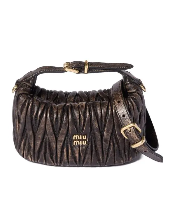Miu Miu Matelassé Nappa Leather Mini-bag