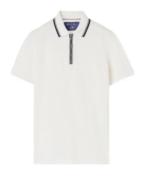 Loro Piana Zip Regatta Polo Shirt - Feilubai