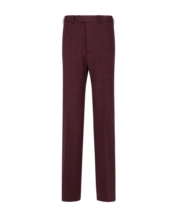 MAISON MARGIELA High-waisted Wide Leg Trousers - Red