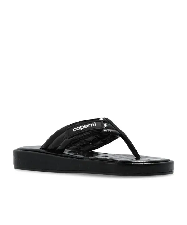 Coperni Logo Detail Flip Flops