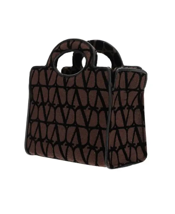 Valentino Garavani V Logo Jacquard Handbag