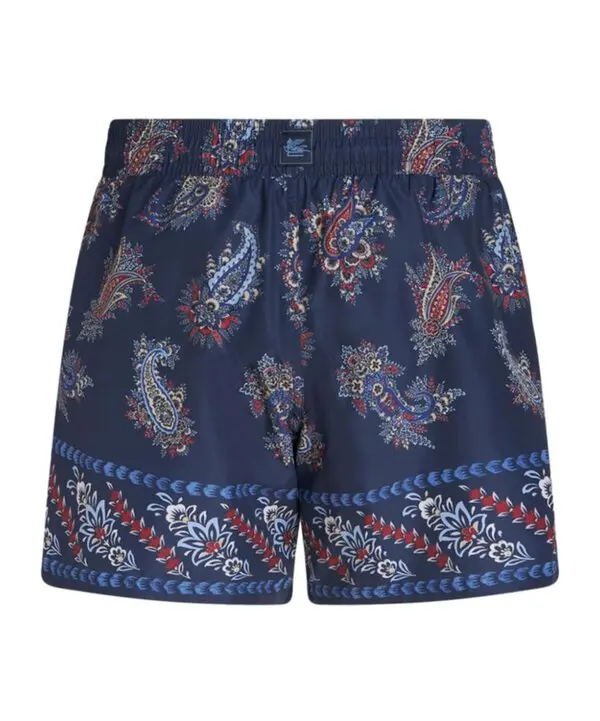Etro Paisley Print Swim Shorts