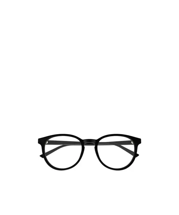 Gucci Round Frame Eyeglasses - Black