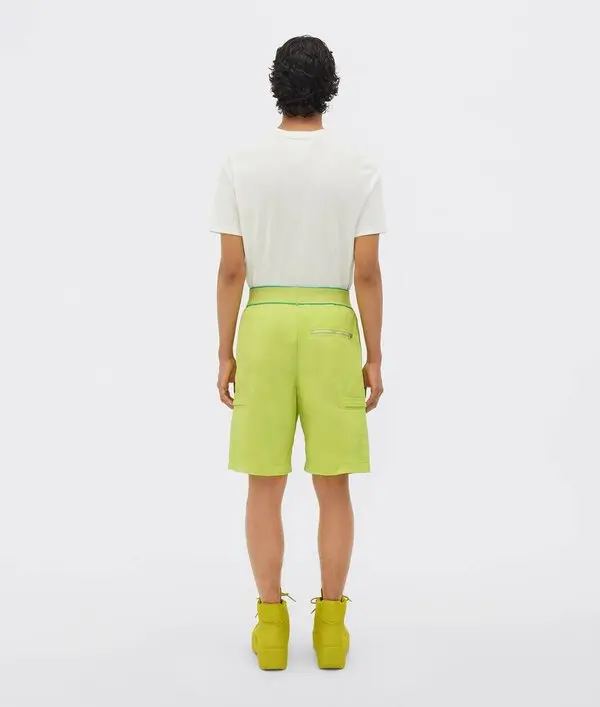 Bottega Veneta Elasticated Waistband Reverse Logo Shorts