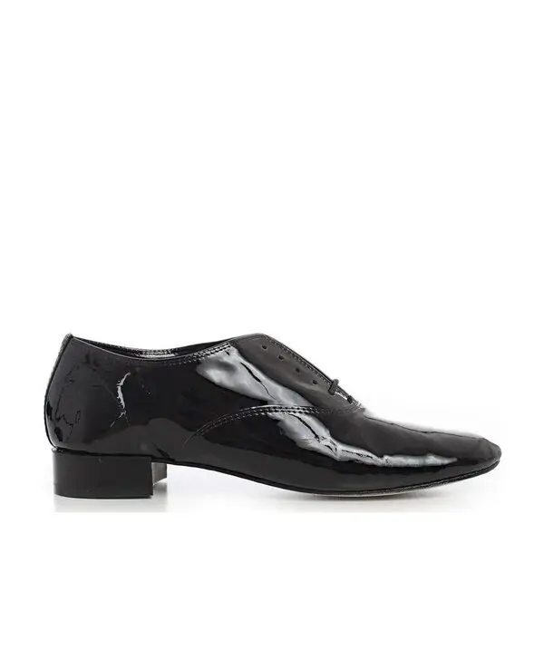 Repetto Glossed Leather Lace-up Oxfords