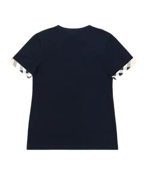 Burberry Deep V-neck Short-sleeved T-shirt