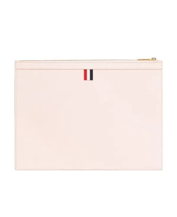 Thom Browne 4-bar Appliqué Medium Document Holder