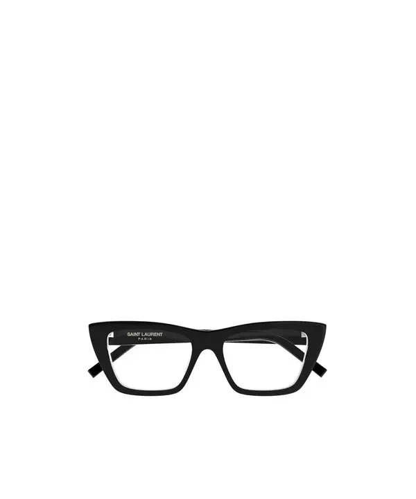 Saint Laurent Eyeglasses Cat-eye Frame - Black