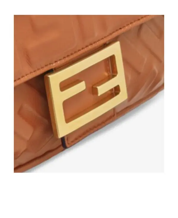 Fendi Nappa Leather Bag - Brown