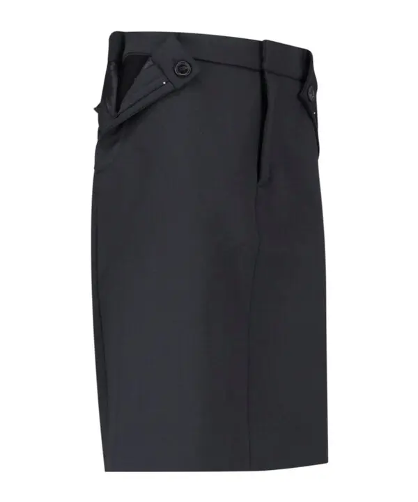 Coperni High-waisted Mini Skirt With Side Cutouts