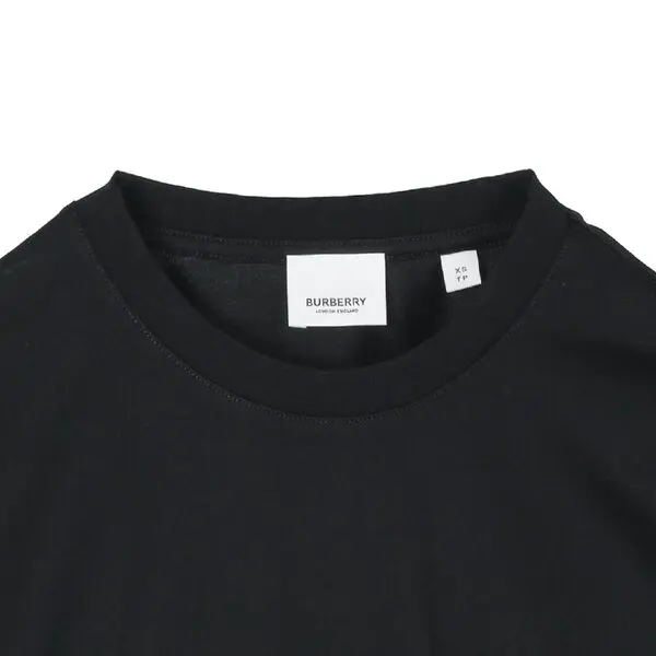 Burberry Vintage Check-detailed Crewneck T-shirt - Black