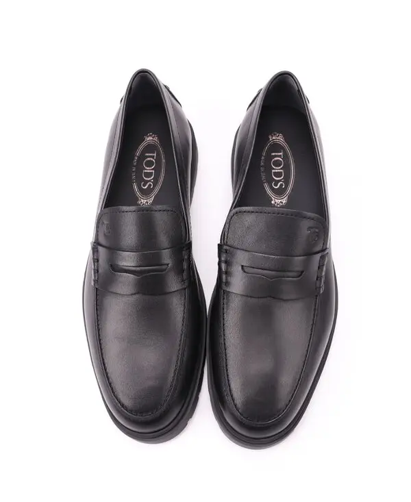 TOD'S Almond Toe Penny Loafers