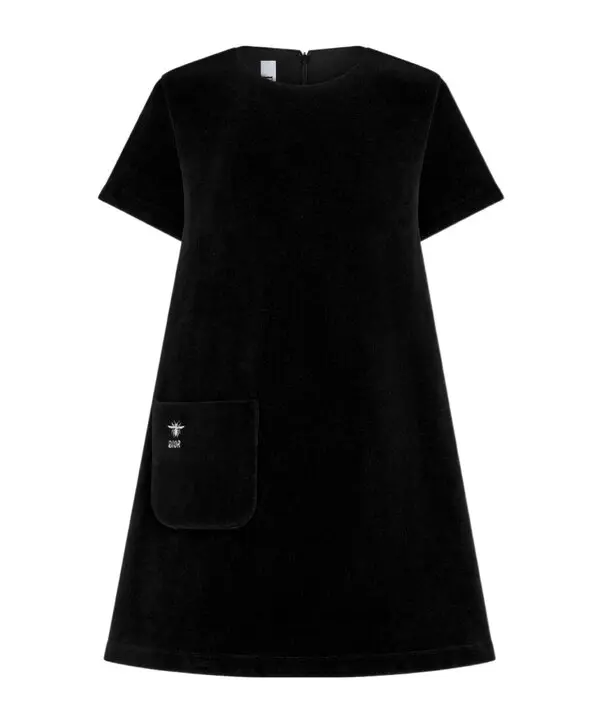 Dior A-line Dress With Embroidered Bee