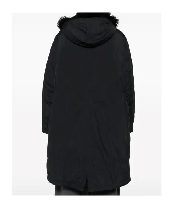 YVES SALOMON Faux Fur-trimmed Drawstring Jacket