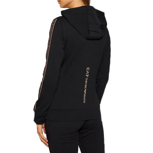 Emporio Armani Logo Zip-up Hooded Jacket