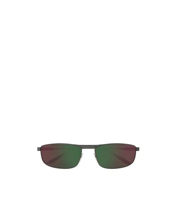Balenciaga Rectangular Frame Sunglasses - Black