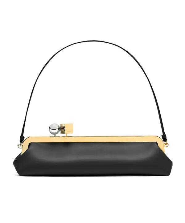 Jacquemus The Salon Clutch Bag - Black