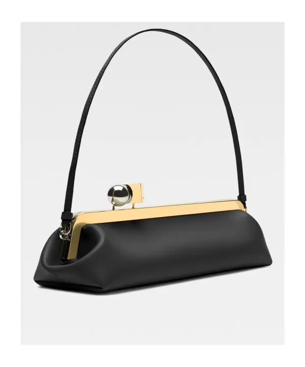 Jacquemus The Salon Clutch Bag - Black