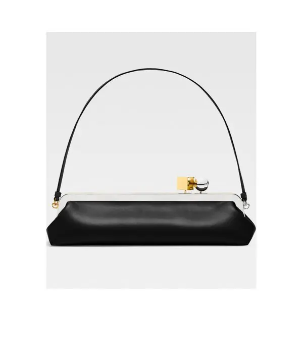 Jacquemus The Salon Clutch Bag - Black