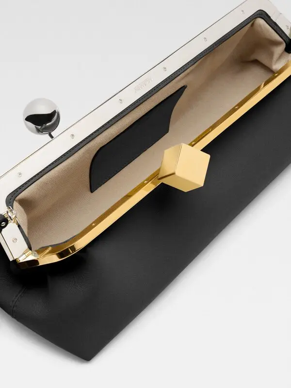 Jacquemus The Salon Clutch Bag - Black