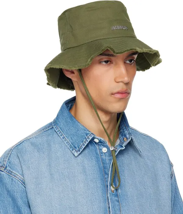 Jacquemus The Artichaut Bucket Hat - Khaki
